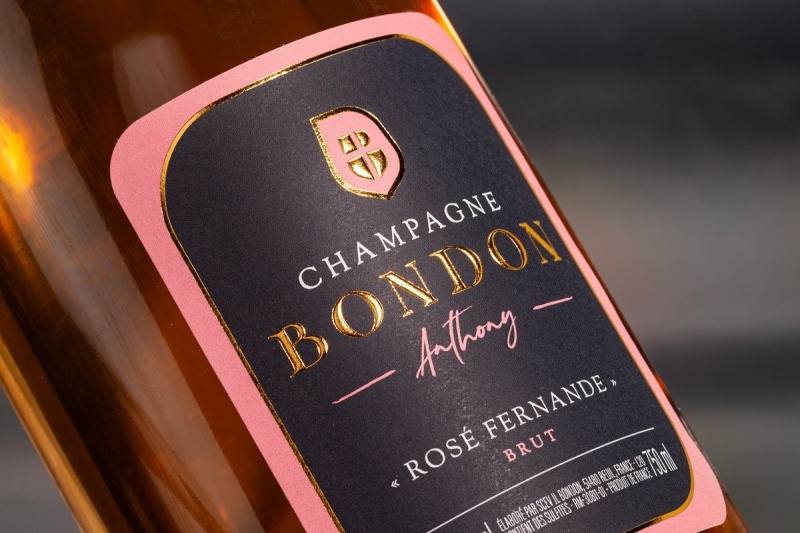 Agence - Étiquette - Anthony Bondon | CP Création - Épernay